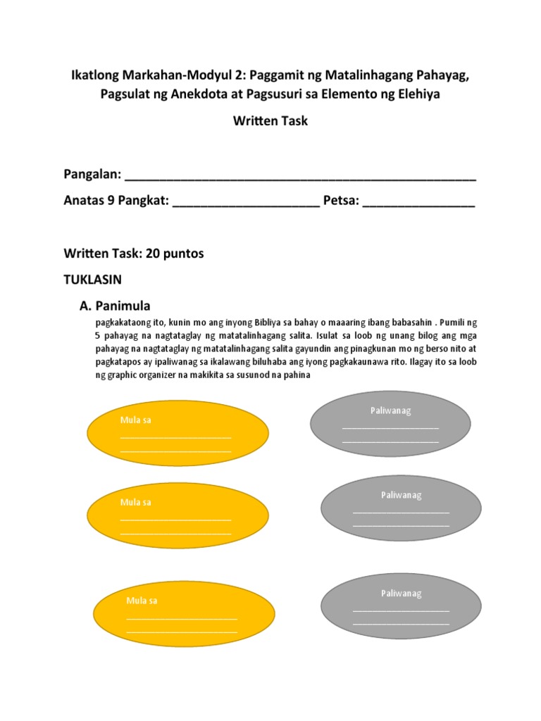 02202022095434Q3-M2 Written Task | PDF