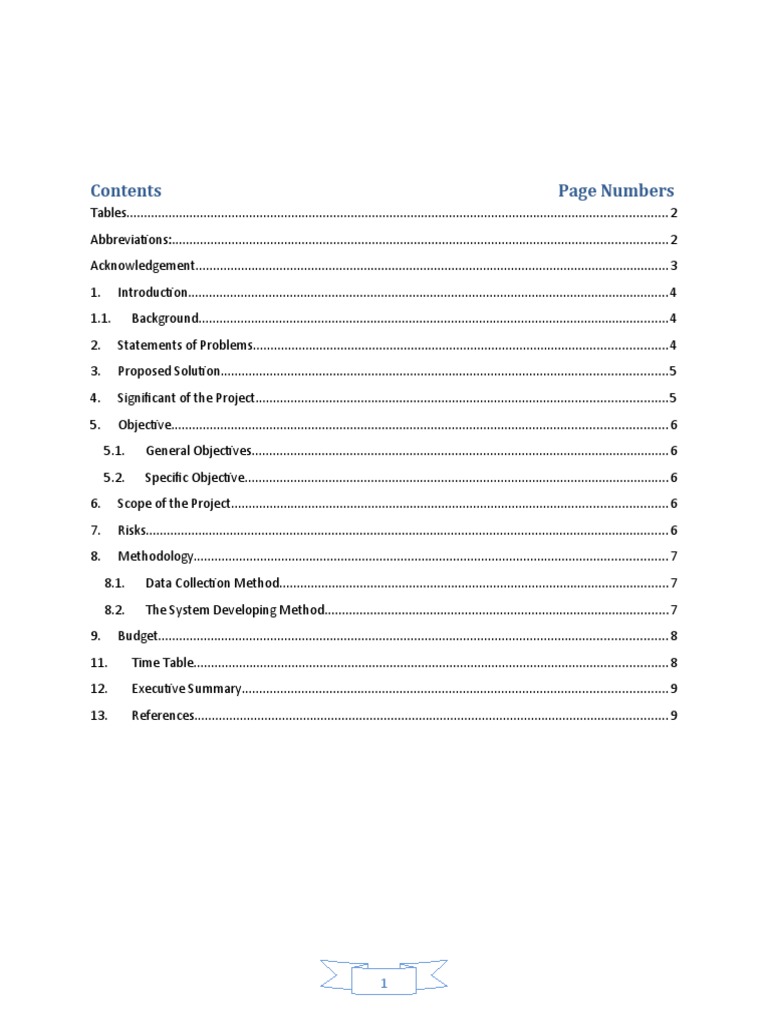 Contents Page Numbers | PDF | Specification (Technical Standard) | Web ...