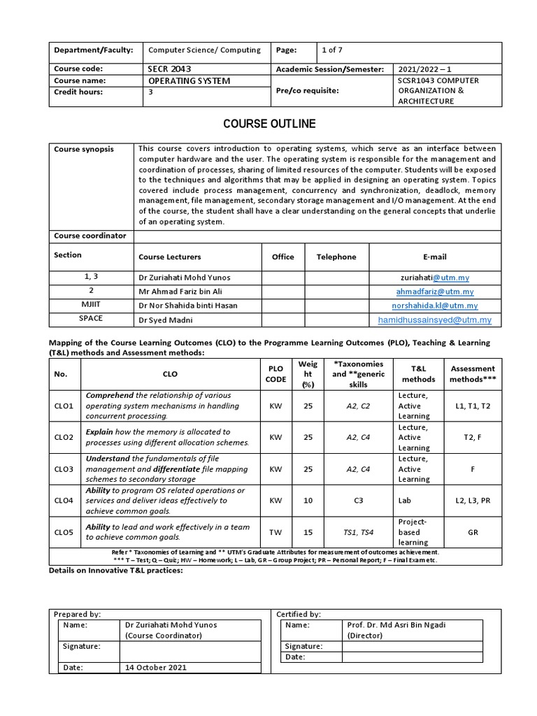 Secr2043-202120221 Ci | PDF | Operating System | File System