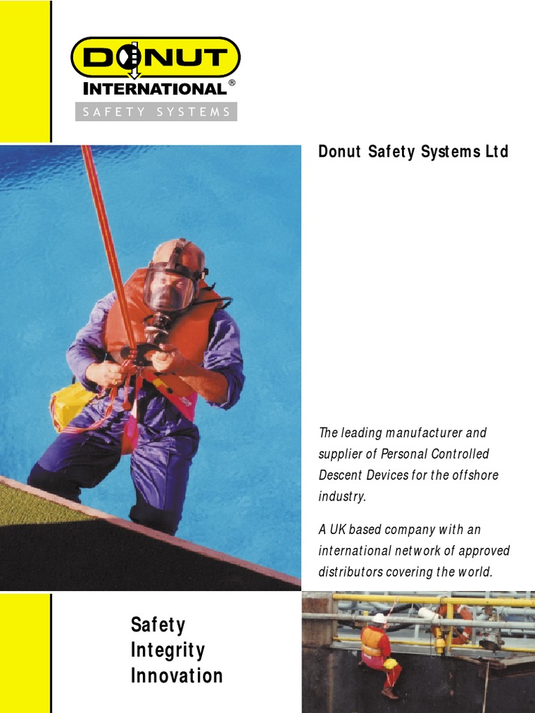 Safety Integrity Innovation: Donut Safety Systems LTD | PDF | Crane ...