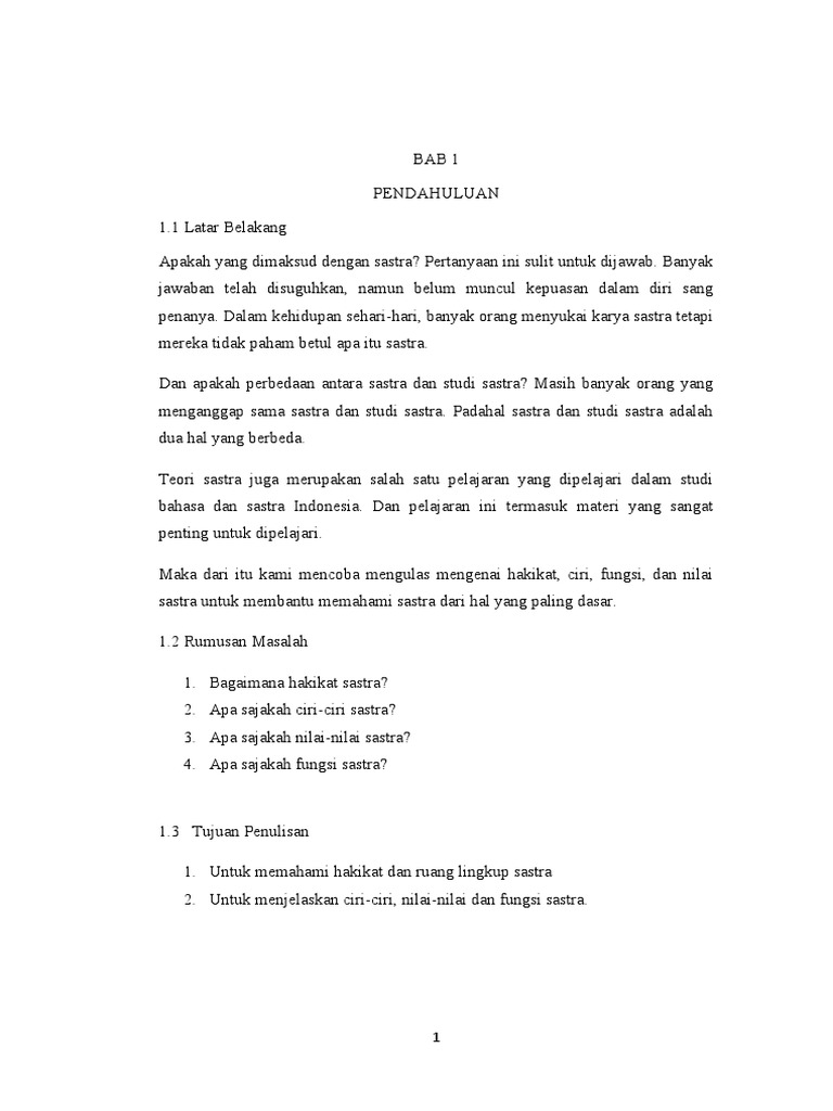 Hakikat dan Fungsi Sastra | PDF | Klasik | Fiksi Umum