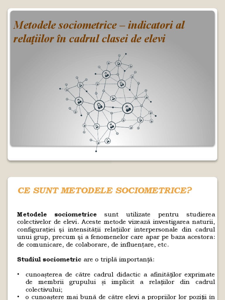 Testul Sociometric | PDF