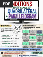 Theorems On Rectangle | PDF | Rectangle | Geometric Shapes