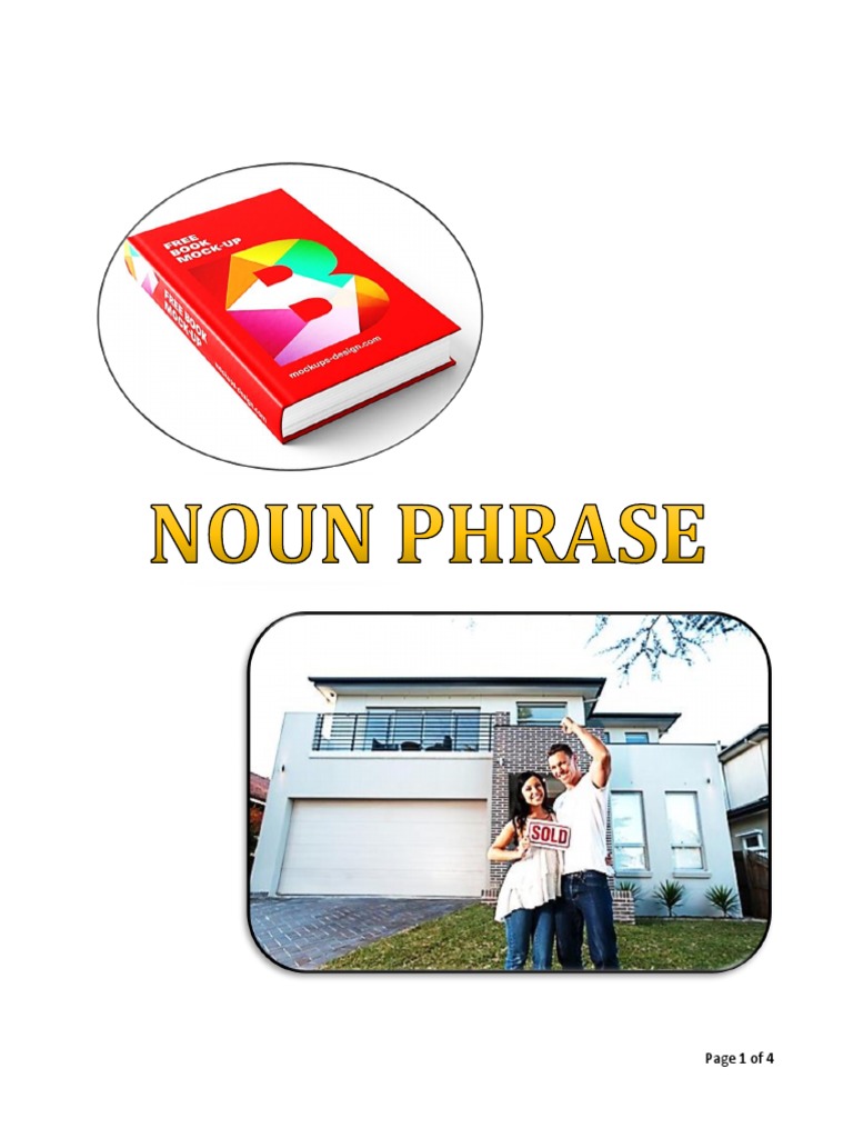 Pengertian dan Pembentukan Noun Phrase | PDF | Kajian Bahasa Asing ...