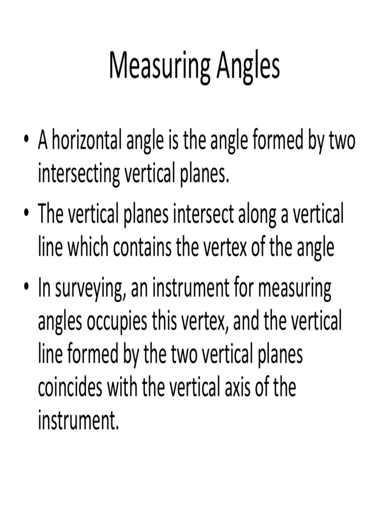 Angle Measurement | PDF | Angle | Geometric Measurement