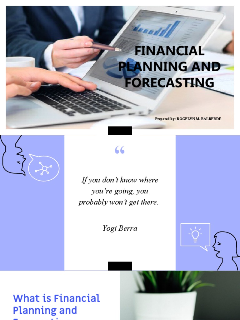 Financial Planning & Forecasting Final | PDF | Forecasting | Financial Plan