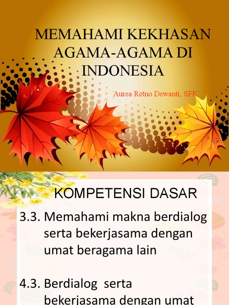 Memahami Kekhasan Agama Di Indonesia | PDF