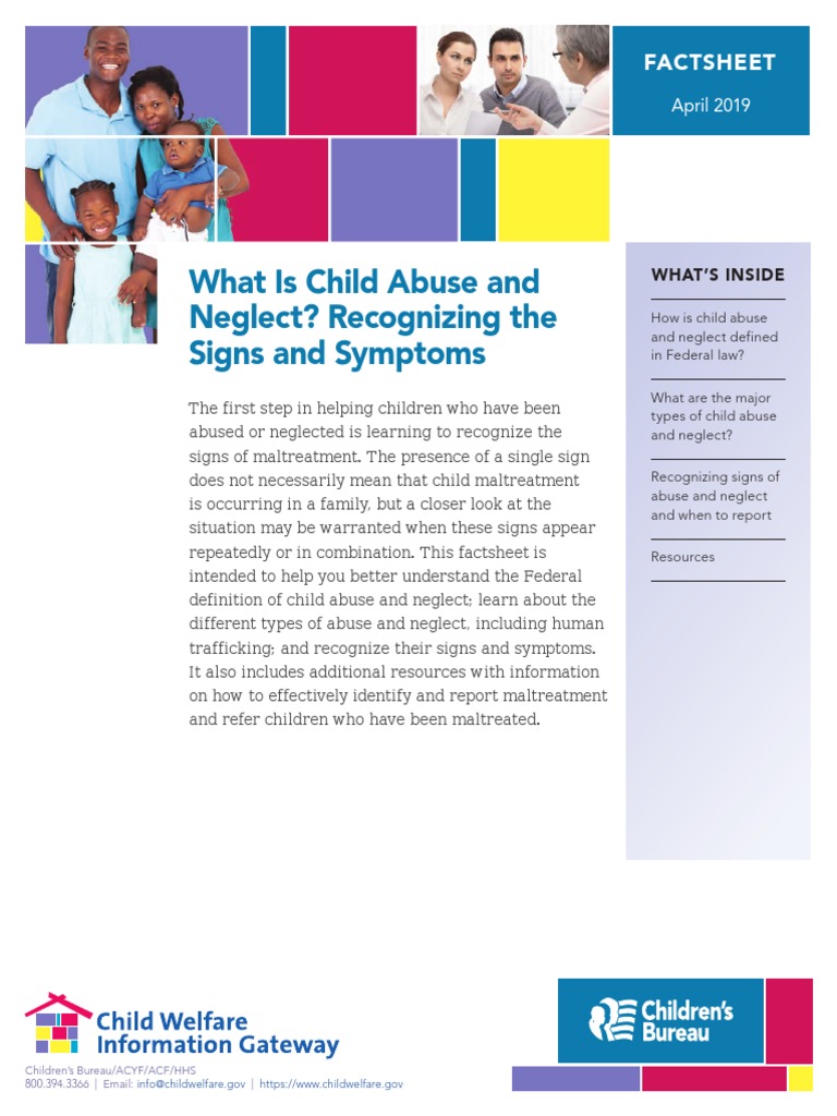 What Is Child Abuse and Neglect? | PDF