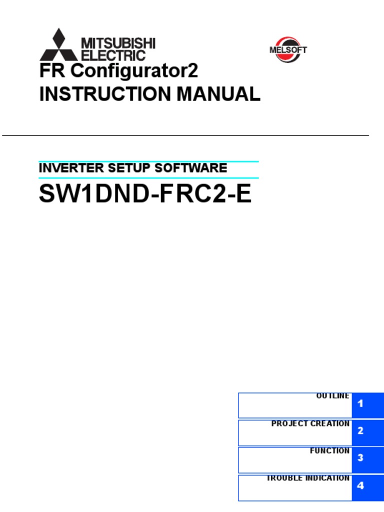 Sw1Dnd-Frc2-E: FR Configurator2 Instruction Manual | PDF | Usb ...