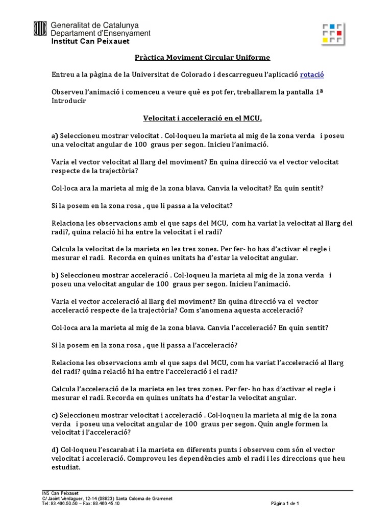 Pràctica TAC MCU | PDF