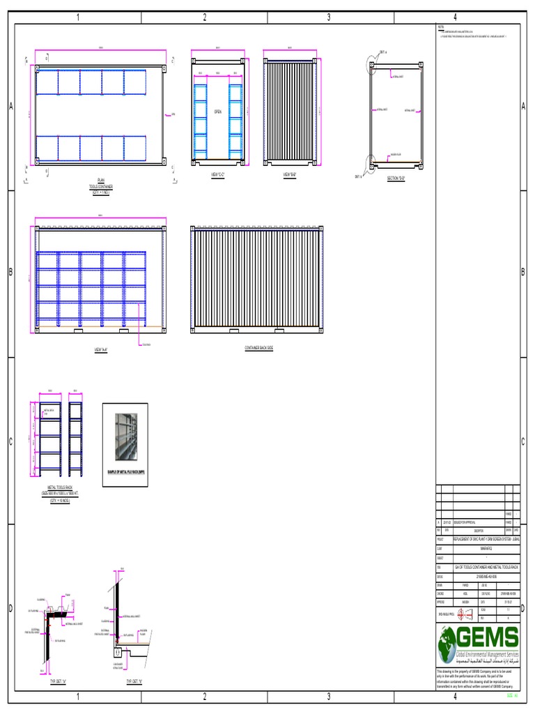 Porta Cabin Layout | PDF