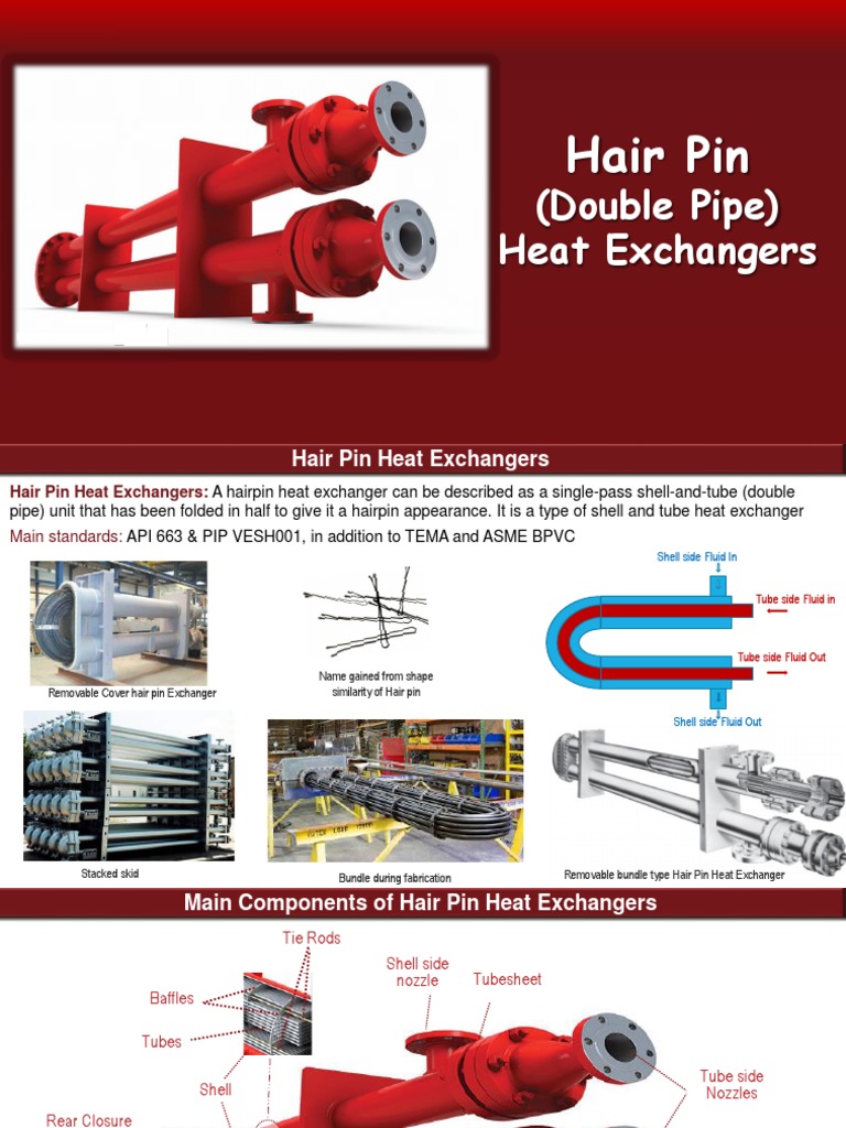 Hair Pin Heat Exchanger Overview | PDF | Heat Exchanger | Pipe (Fluid ...