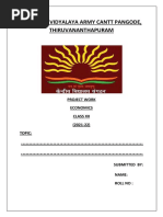 Accounts Project COVER PAGES | PDF