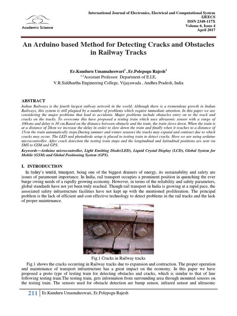 (Reff) Fdocuments - in - An Arduino Based Method For Detecting Cracks ...