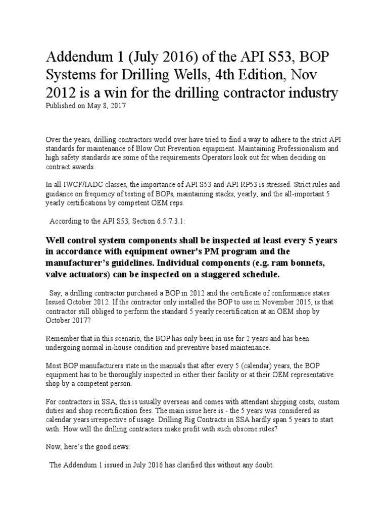 Standard 53 Addendum 1 | PDF