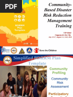 BDRRM Plan Template | PDF | Emergency Management | Risk Management