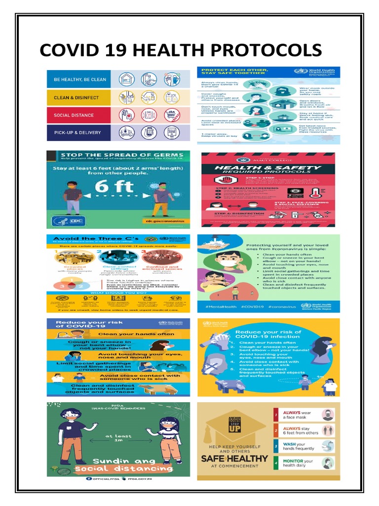Covid 19 Health Protocols | PDF