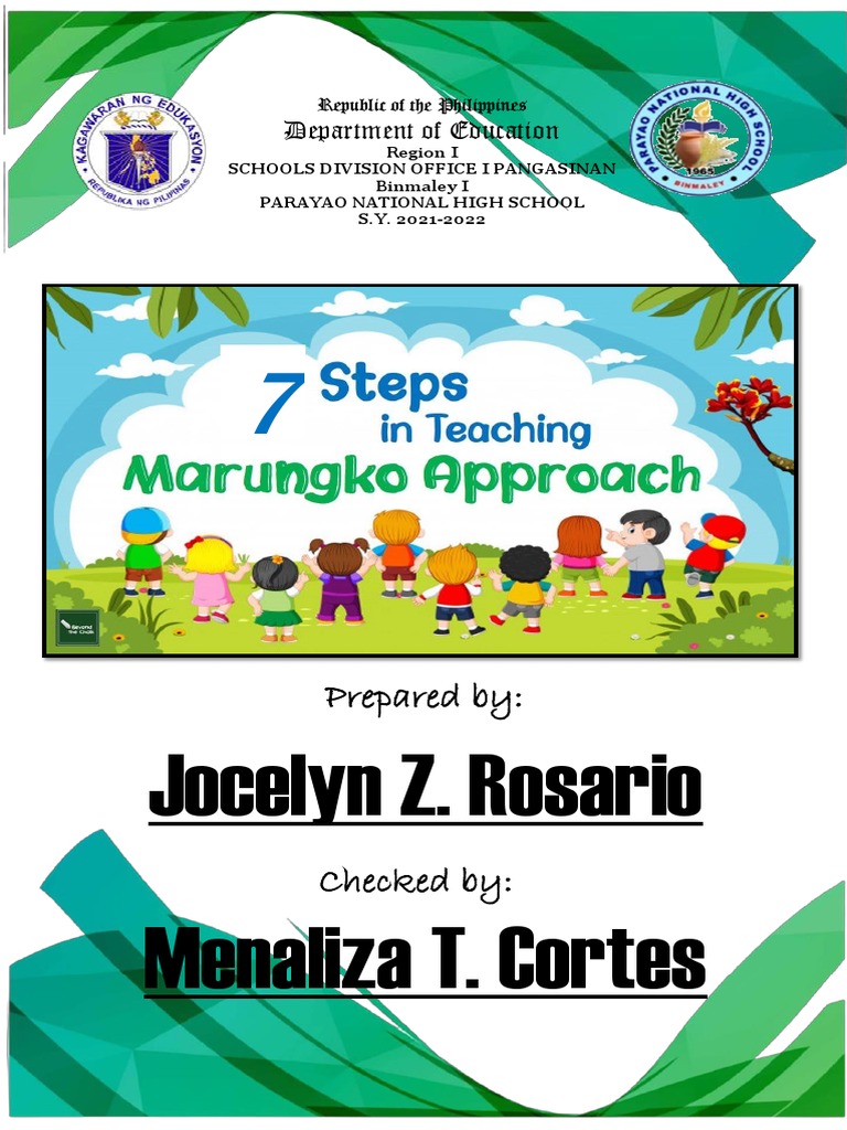 Marungko Approach in Filipino | PDF