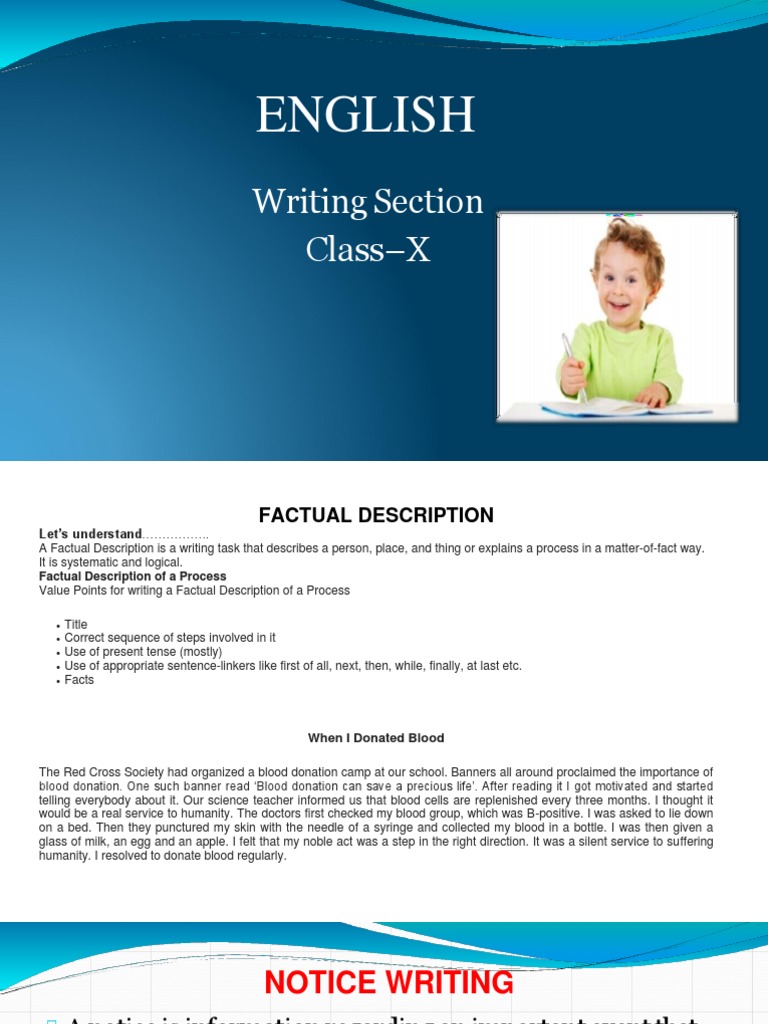 Format of Writing Section | PDF