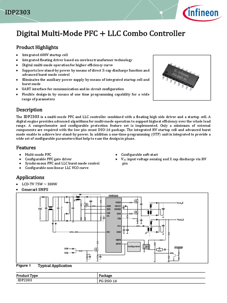 Infineon IDP2303 DS v02 - 00 EN | PDF | Analog To Digital Converter ...