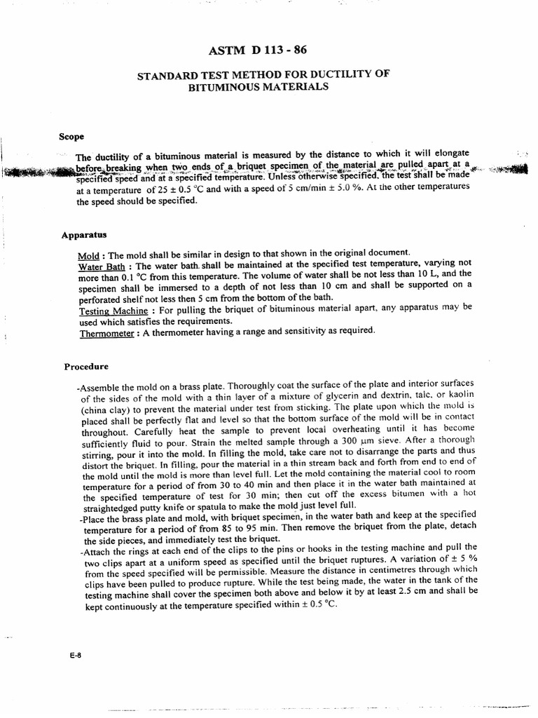 Astm D 113 | PDF