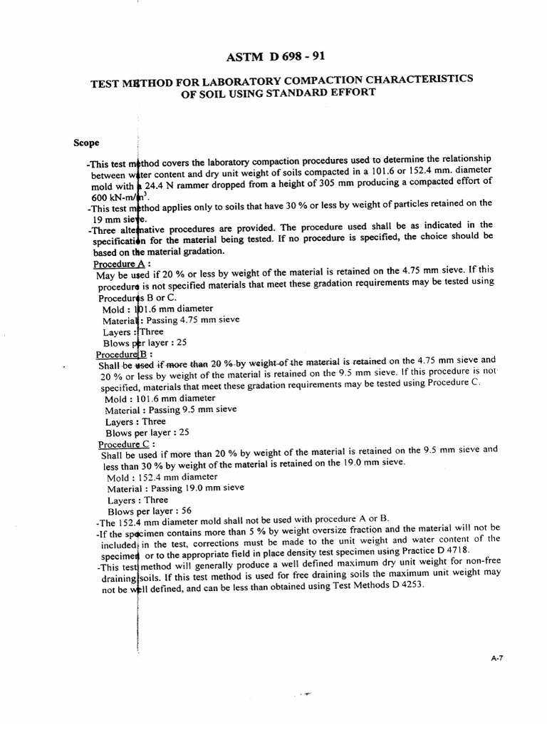 Astm D 698 | PDF