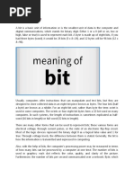 Bits, Bytes, and Nibbles Explained | PDF
