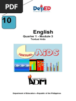 ENGLISH 10 MODULE 1 PPT Slide | PDF | Graphics | Chart