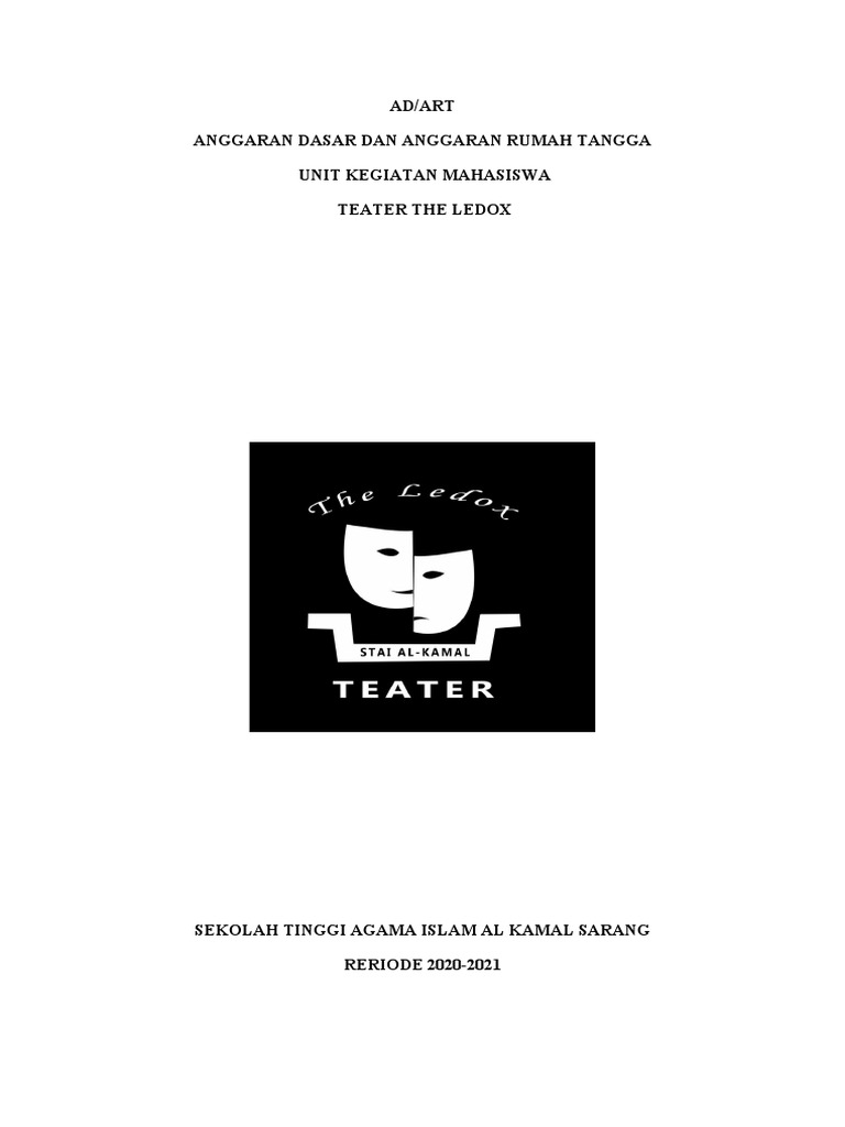 Ad Art Ukm Teater | PDF