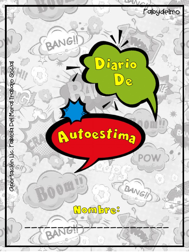 9.-Diario Autoestima Niño | PDF | Las emociones | Conceptos psicologicos
