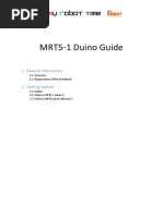 MRTduino: Guide to Robotics and Scratch | PDF | Arduino | Electrical ...