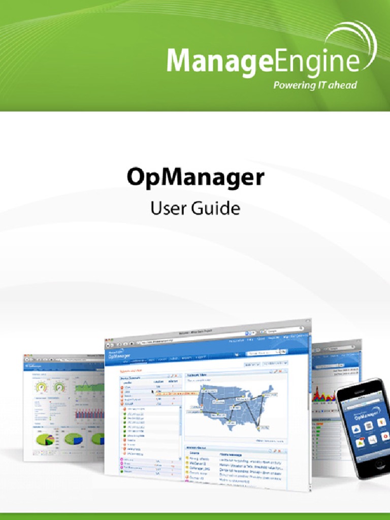 Opmanager Userguide | PDF | Transport Layer Security | Computer Network