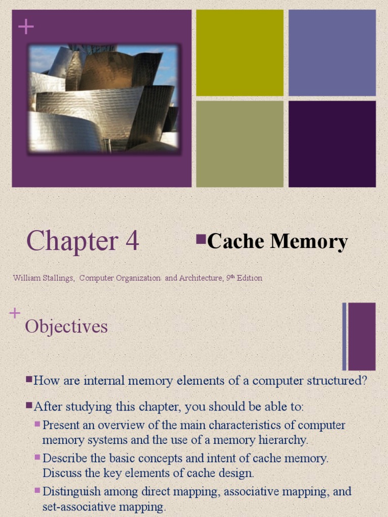 Cache Memory: William Stallings, Computer Organization and Architecture, 9 Edition | PDF ...