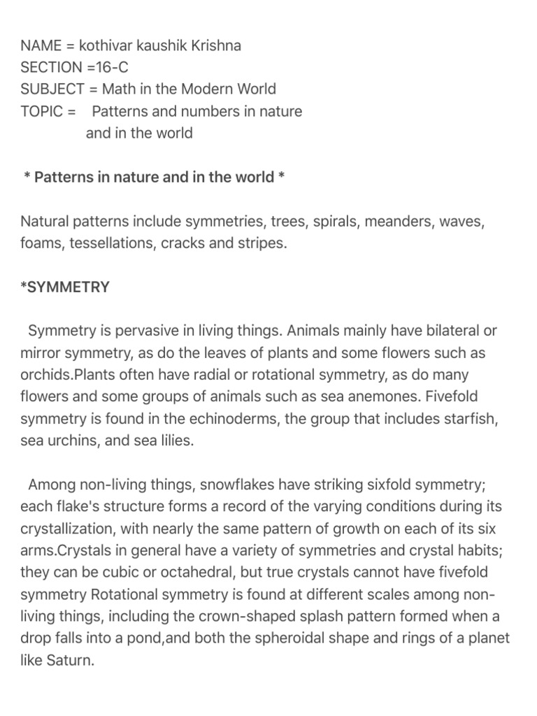 MITMW) | PDF | Pattern