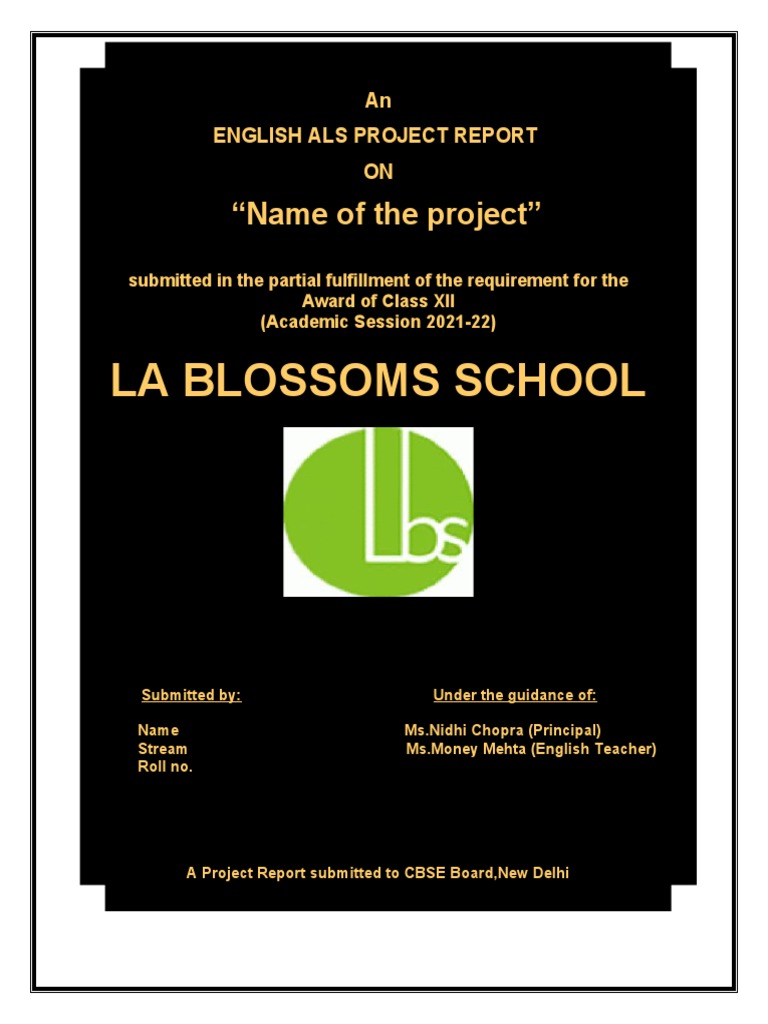 English Project Class12 | PDF | Career & Growth | Foreign Language Studies