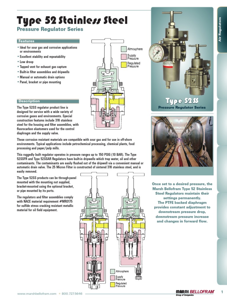 PCV Bellofram | PDF | Valve | Equipment