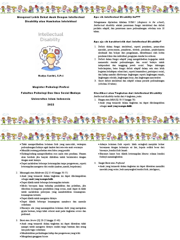 Booklet Psikoedukasi | PDF