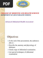 PE of The Liver | PDF | Abdomen | Liver