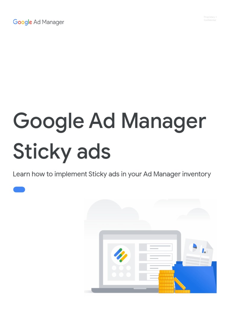 Learn How To Implement Sticky Ads in Your Ad Manager Inventory | PDF ...