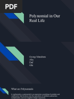 Real-Life Applications of Polynomials | PDF