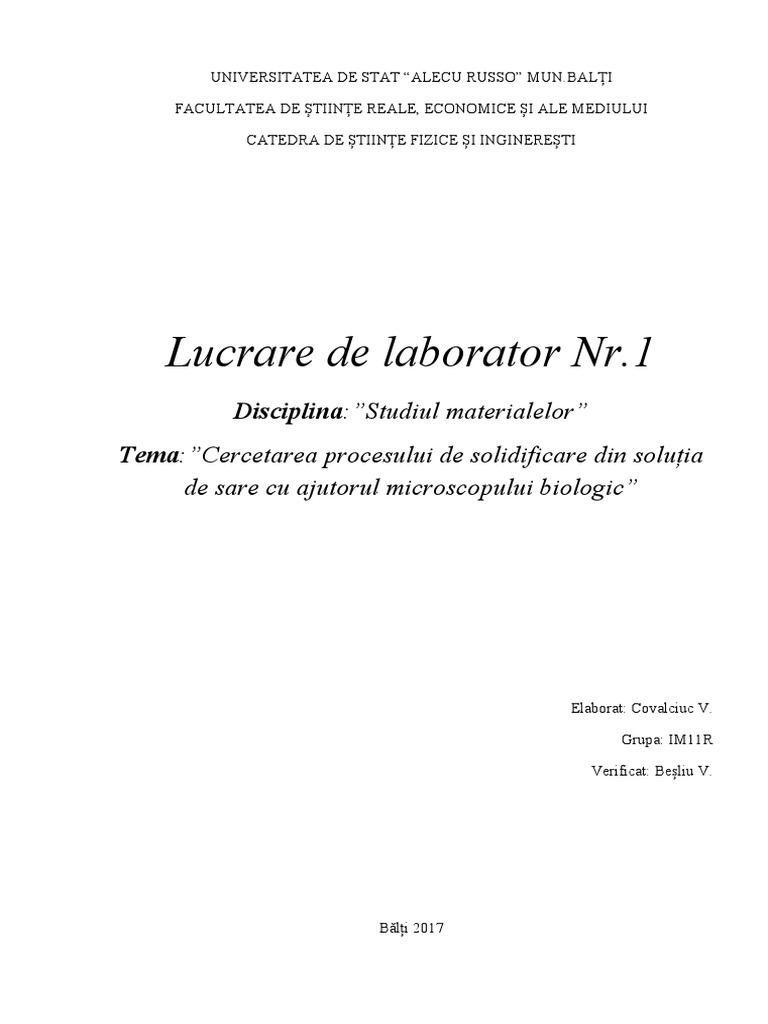 Laborator 1 | PDF