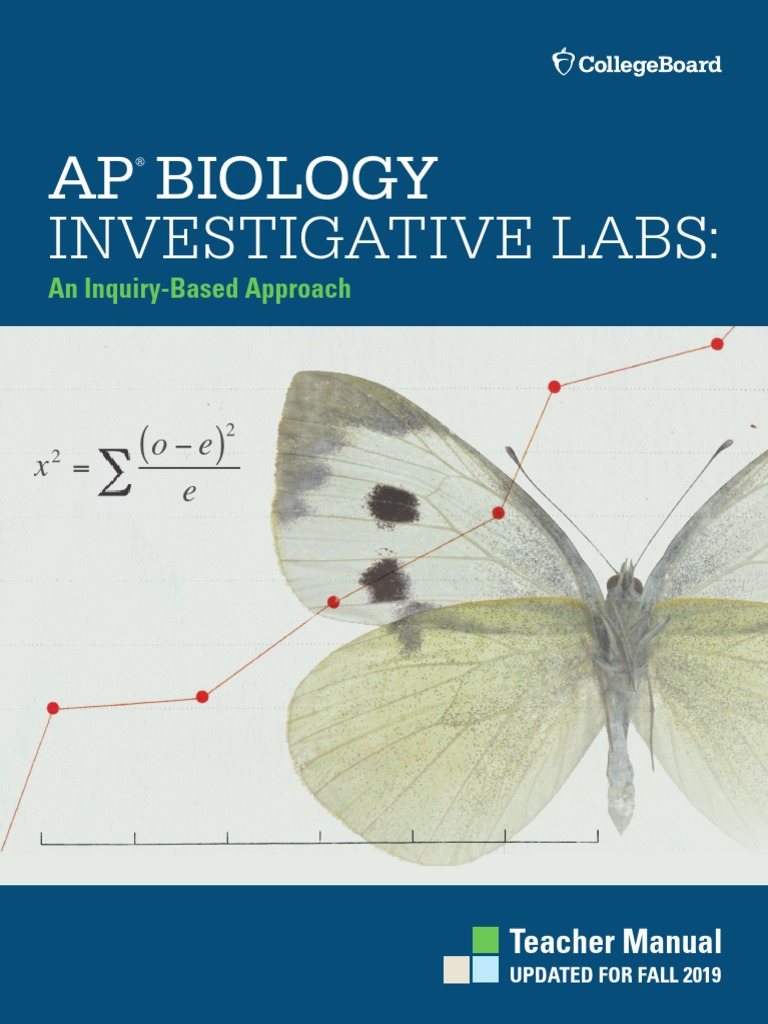 AP Biology Teacher Lab Manual Effective Fall 2019 | PDF | Inquiry Based ...