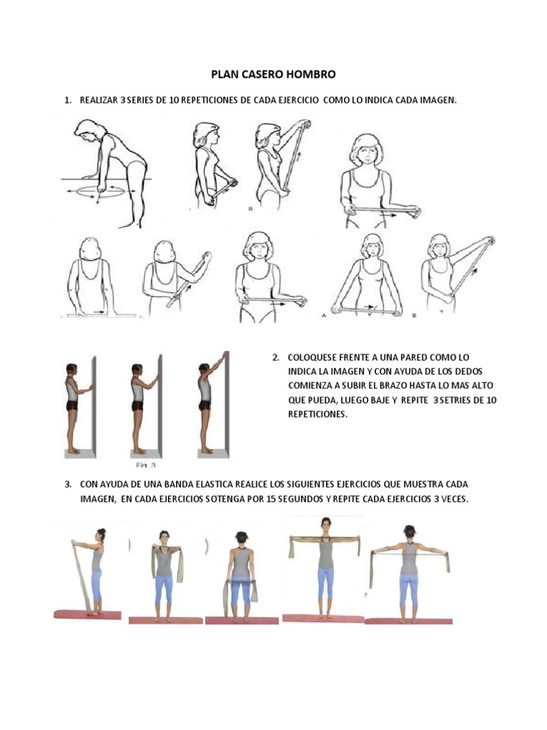 Plan Casero Hombro | PDF