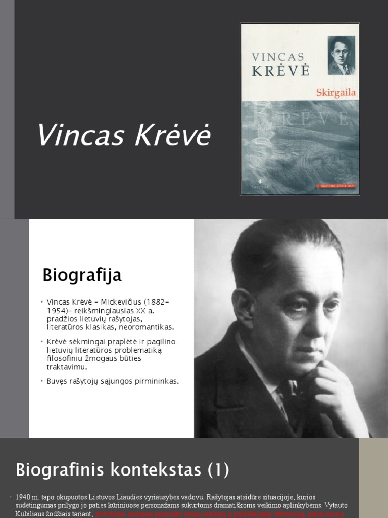 Vincas Kreve | PDF