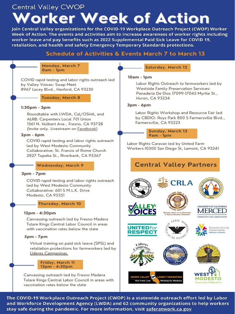 Worker Week of Action | PDF | Law