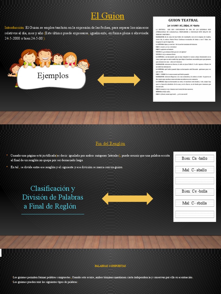 El Guion | PDF | Morfología Lingüística | Lingüística