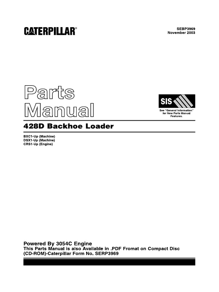 Caterpillar 428D Overview | PDF