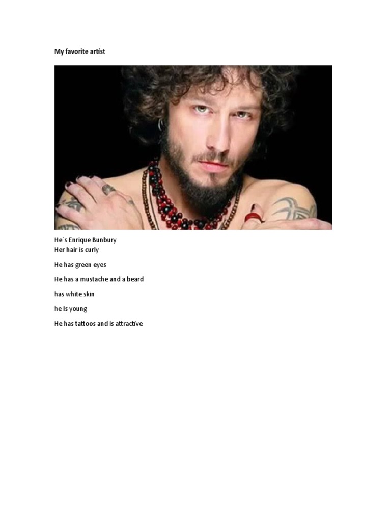 My Favorite Artist | PDF
