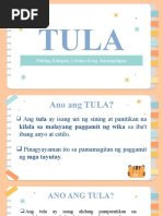 Ang Tulang Liriko at Mga Uri Nito | PDF