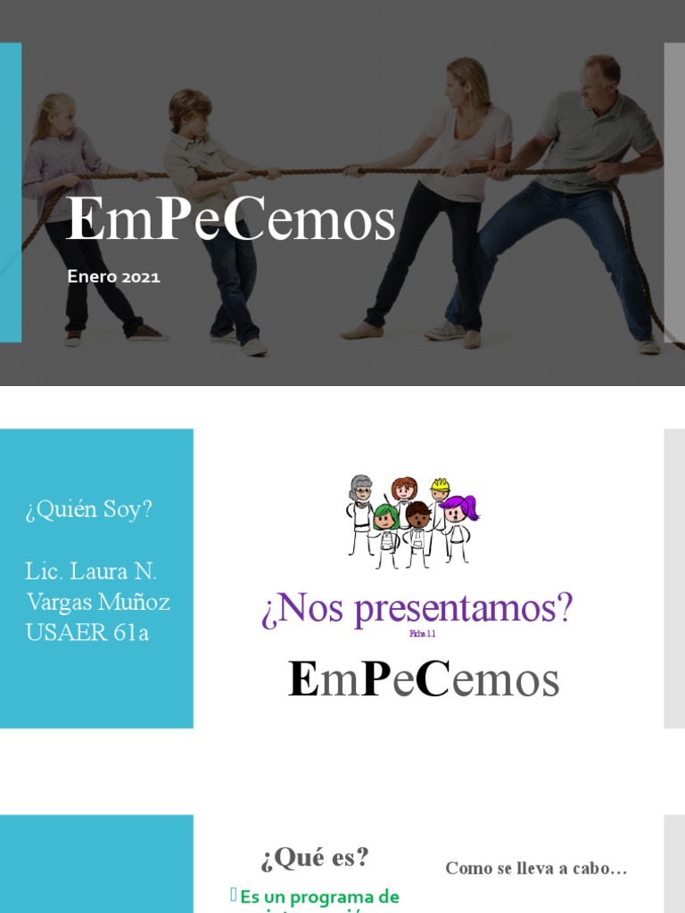 EmPeCemos S1 | PDF | Relaciones personales, crianza y desarrollo personal